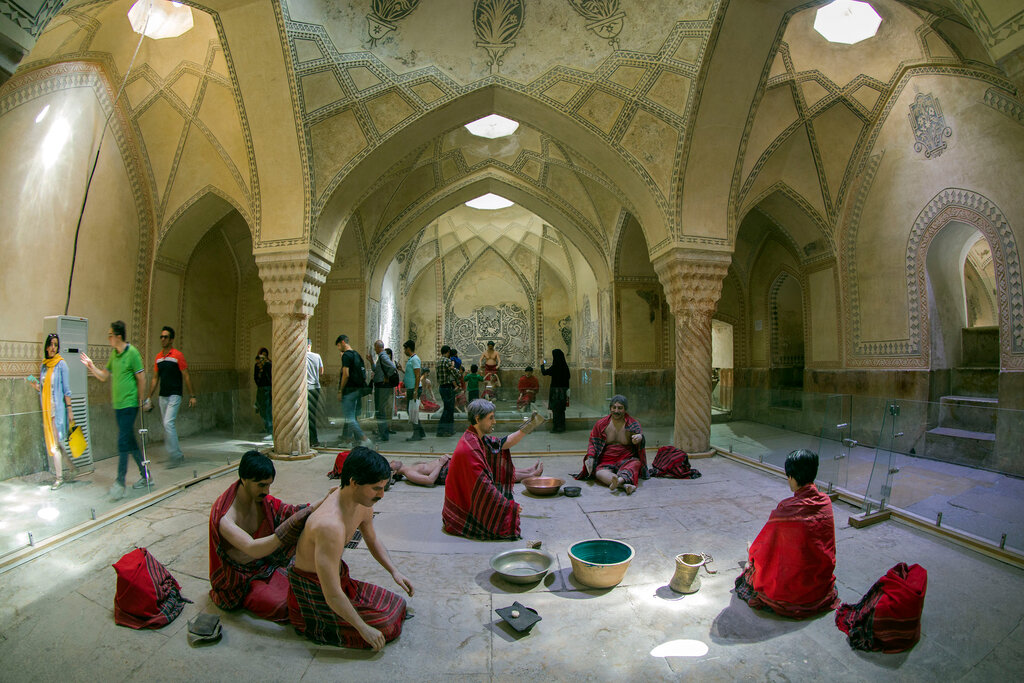 Müzeler ve sanat galerileri Vekil Tarihi Hamamı, Shiraz, foto