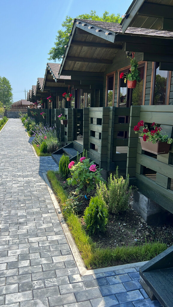 Resort oteller, tesisler Apra, Gagra Bölgesi, foto