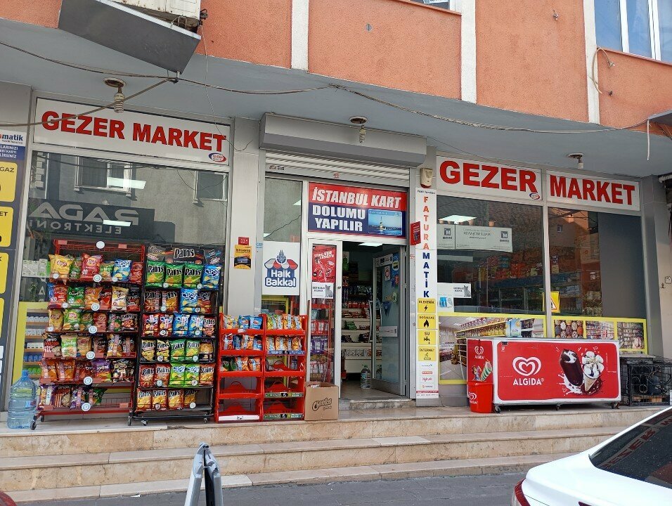Market Gezer Market, İstanbul, foto