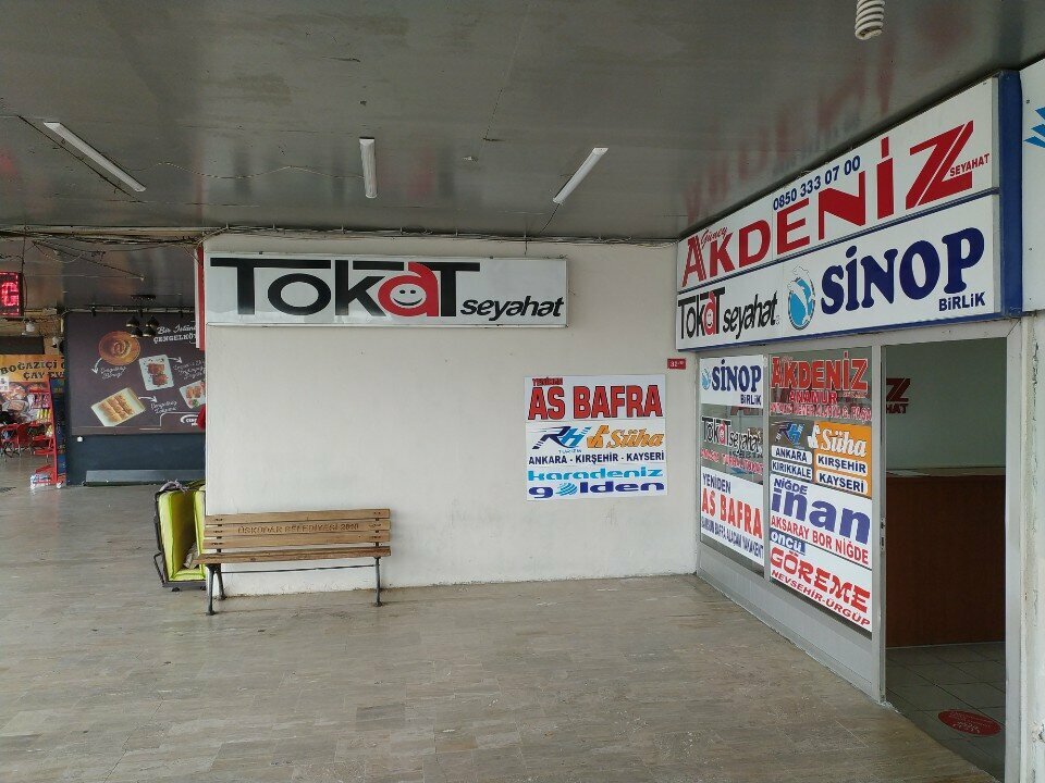 Otobüs biletleri AS Bafra, İstanbul, foto