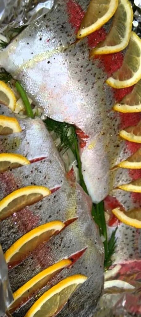 Balık ve deniz ürünleri Сахалинская рыба, Obninsk, foto