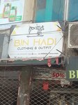 Bin Hadi outlet (Tariq Road No:172J), giyim mağazası  Karaçi'den