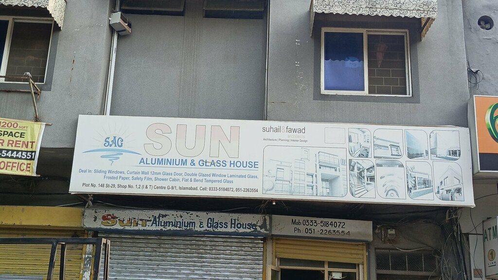 Alüminyum doğrama Sun aluminum and Gallas house, Islamabad, foto
