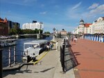 Пристань № 6 (Kaliningrad, naberezhnaya Veteranov), i̇skele  Kaliningrad'dan