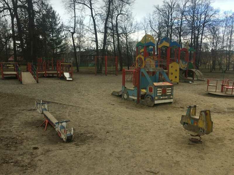 Oyun alanı Playground, Saransk, foto