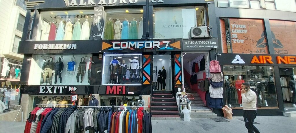 Giyim mağazası Comfor 7, İstanbul, foto