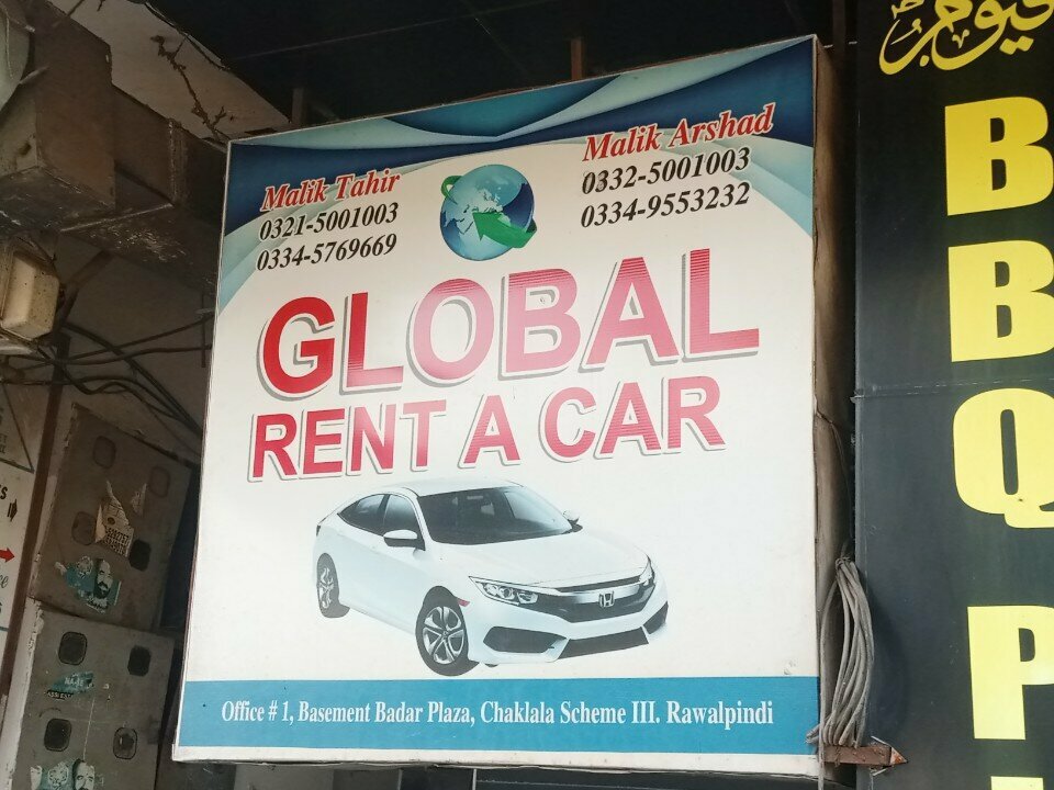 Oto kiralama Global Rent a Car, Rawalpindi, foto