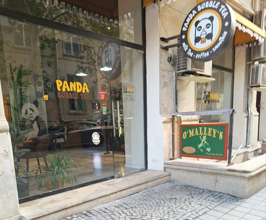 Kahve dükkanları Panda Bubble Tea, Bakü, foto
