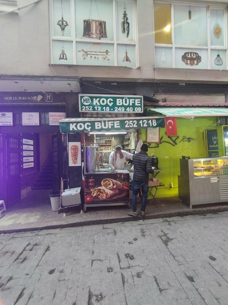 Fast food Koç Büfe, İstanbul, foto