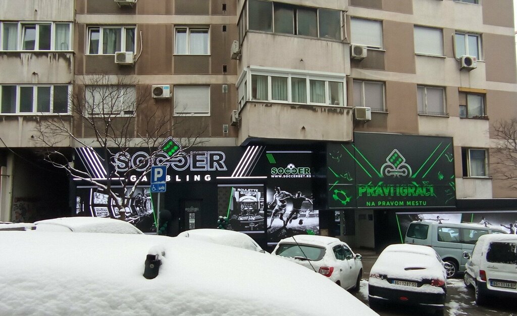 Şans oyunu bayileri Soccer, Belgrad, foto