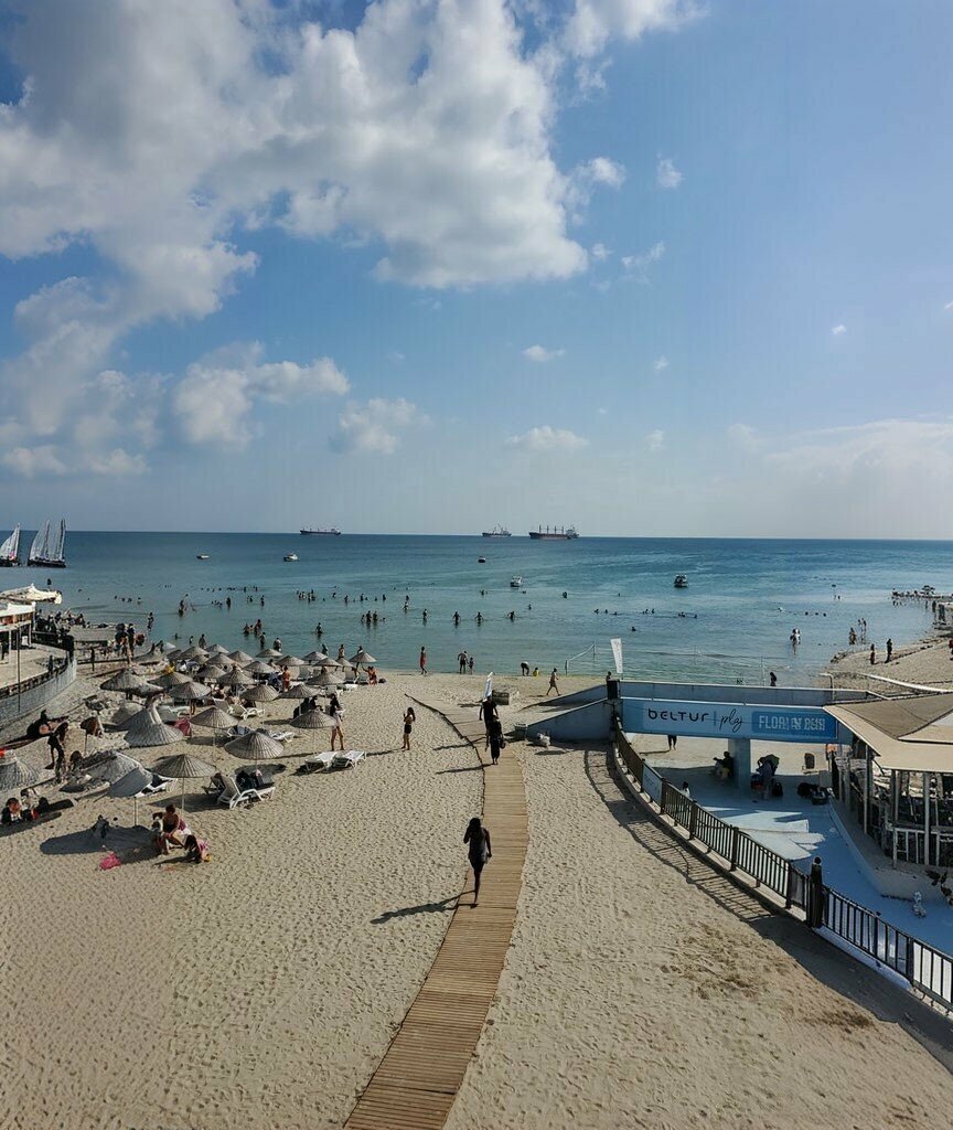 Tren istasyonu Florya Tren İstasyonu, İstanbul, foto