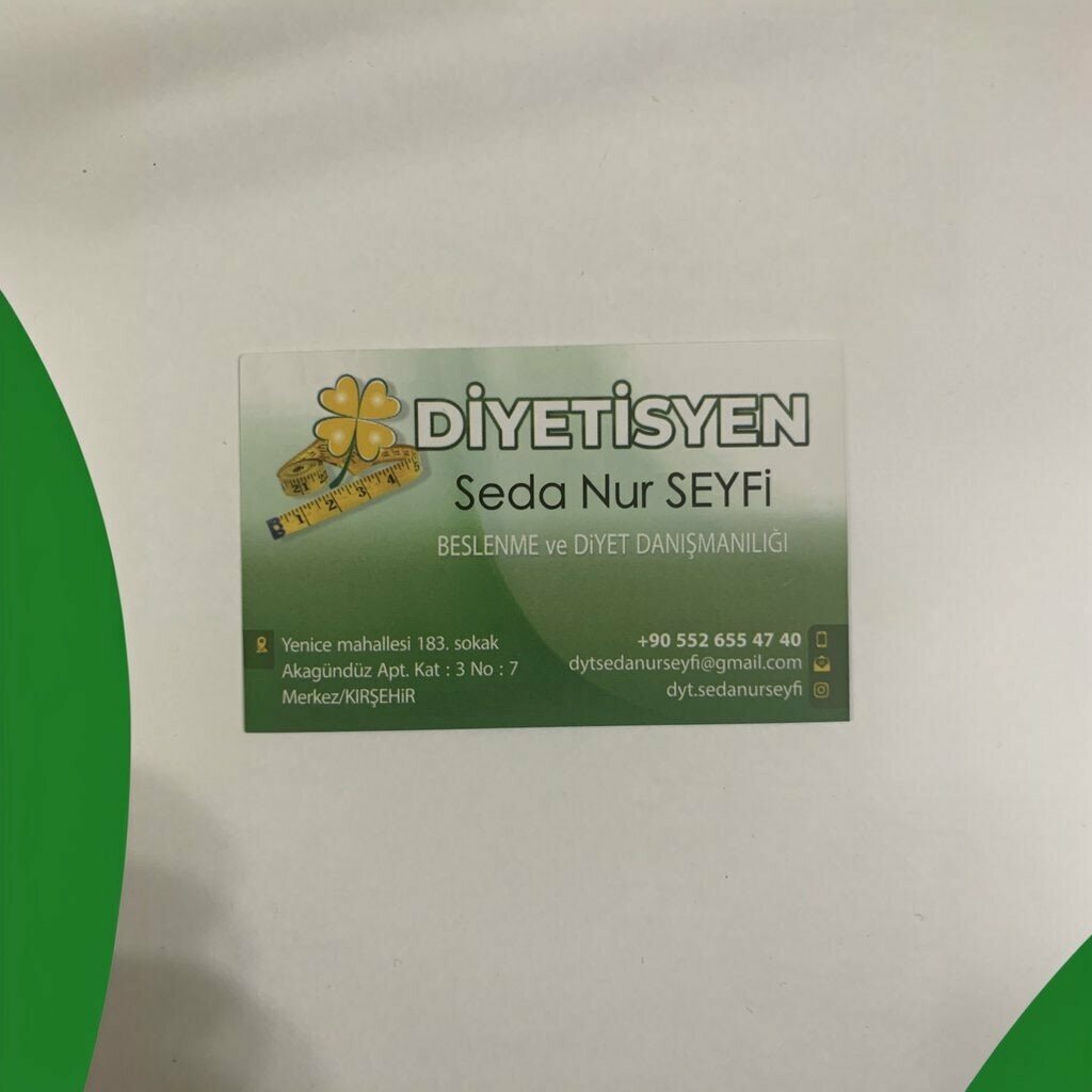 Yönetim ofisi Diyetisyen Seda Nur Seyfi Beslenme ve Diyet Danışmanlığı, Kırşehir, foto