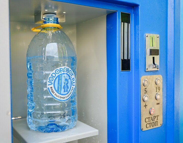 Su satışı Vodorobot, Çeliabinsk, foto