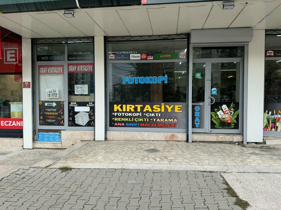 Kırtasiyeler Oray Kırtasiye, Ankara, foto