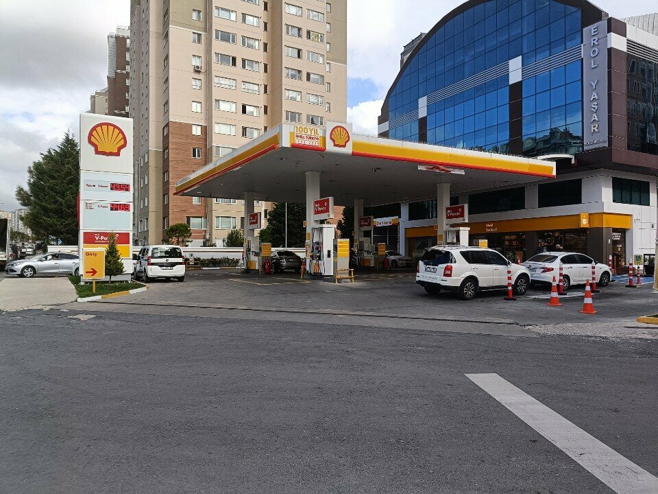 Benzin istasyonu Shell & Turcas Petrol, İstanbul, foto
