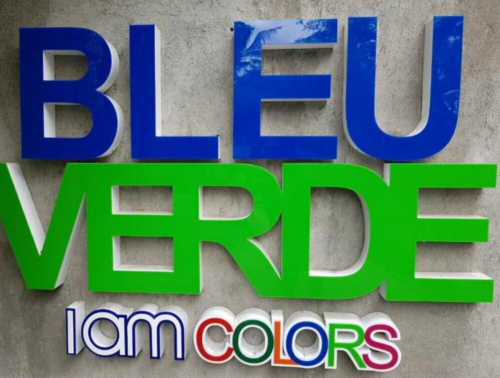 Otel Bleu Verde i am colors, , foto
