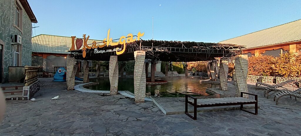 Resort oteller, tesisler Kashgar, Almatı eyaleti, foto