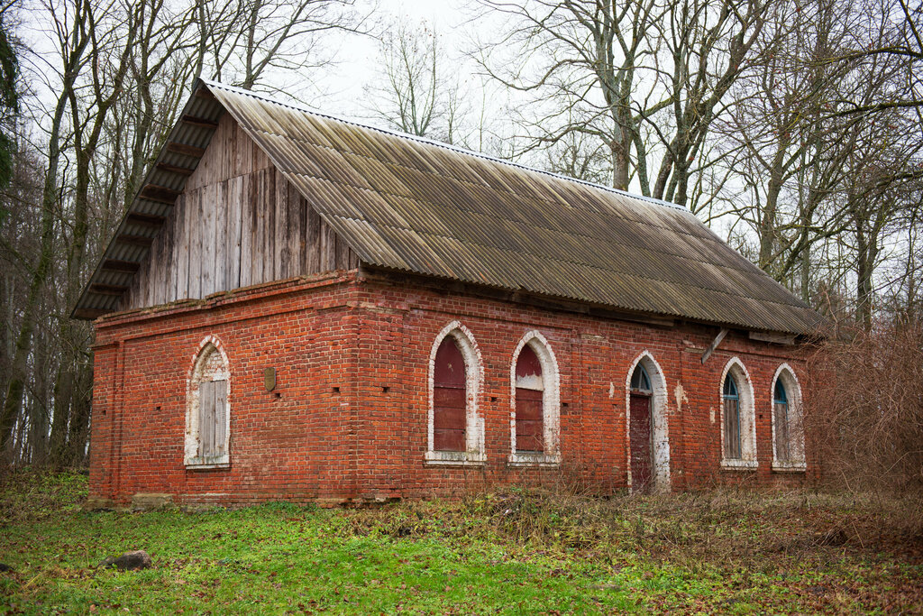 Turistik yerler Здание кухни, Vitebskaya oblastı, foto