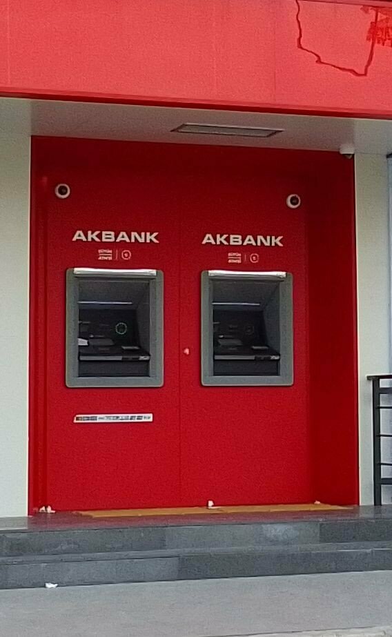 ATM'ler Akbank ATM, İzmir, foto