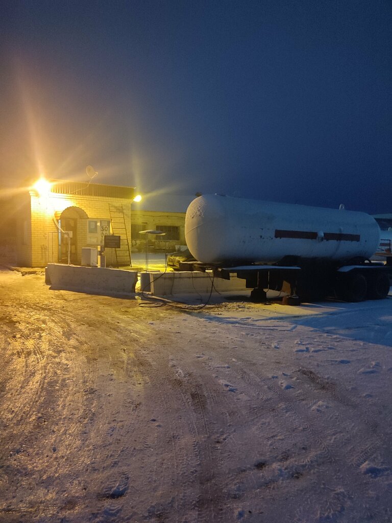 Otogaz dolum istasyonu АГЗС, Mtsensk, foto