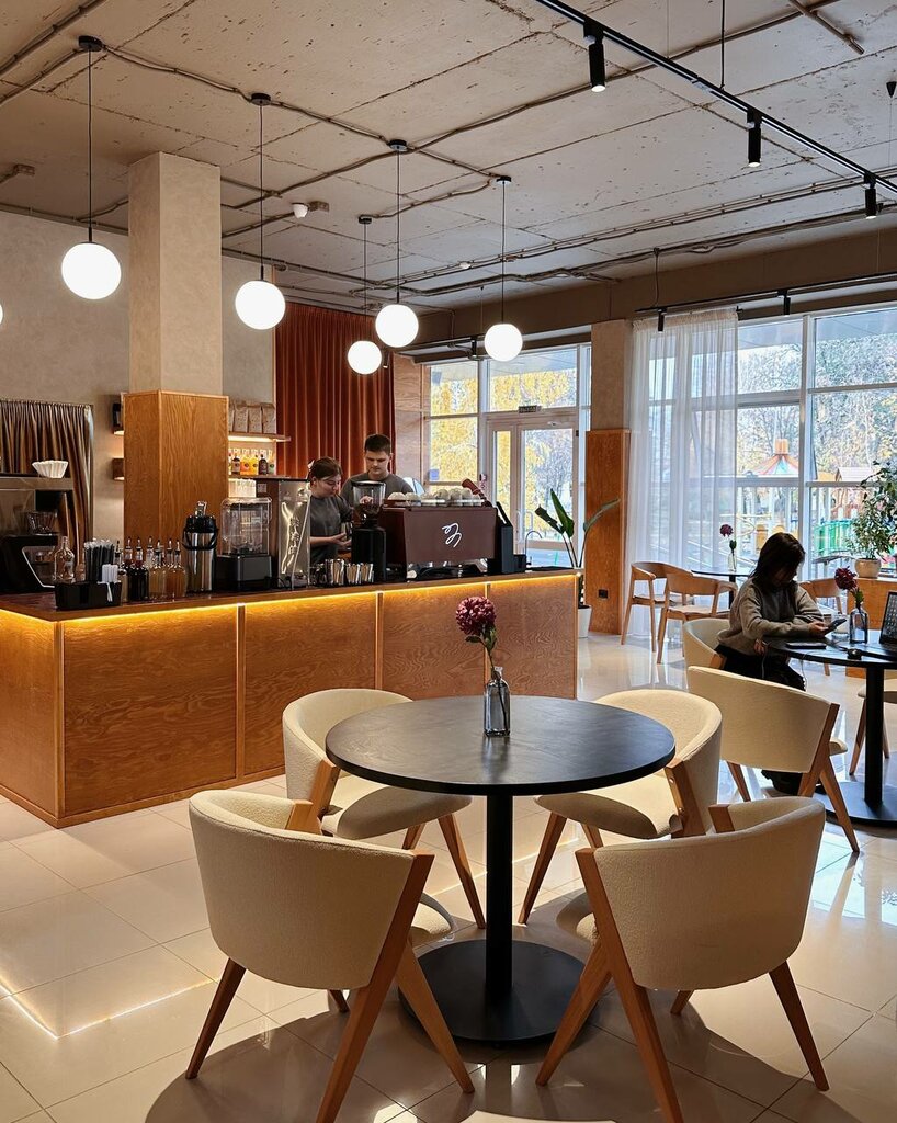 Kahve dükkanları Zatsepi Coffee, Krasnodarski krayı, foto