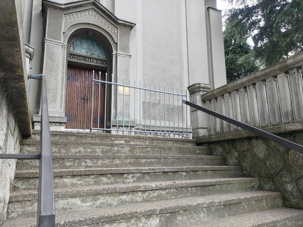 Protestan kilisesi Roman Catholic Church Of Saints Cyril And Methodius, Belgrad, foto