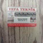 Vefa Teknik Kombi - klima servis (Kahramanmaraş, Onikişubat, Haydar Bey Mah., 32055. Sok.), klima servisleri  Kahramanmaraş'tan