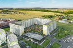 Belie rosi (Perm, Vesennyaya ulitsa), konut blokları  Permski krayından