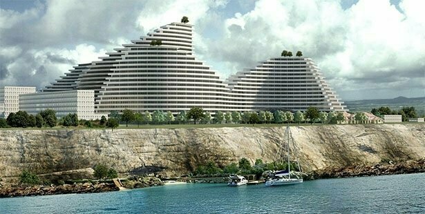 Konut blokları Высокий берег, Anapa, foto