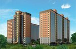Стрижи на Родниках (Novosibirsk, Kalininskiy City Administrative District, mikrorayon Rodniki, zhiloy kompleks Strizhi na Rodnikakh), konut blokları  Novosibirsk'ten