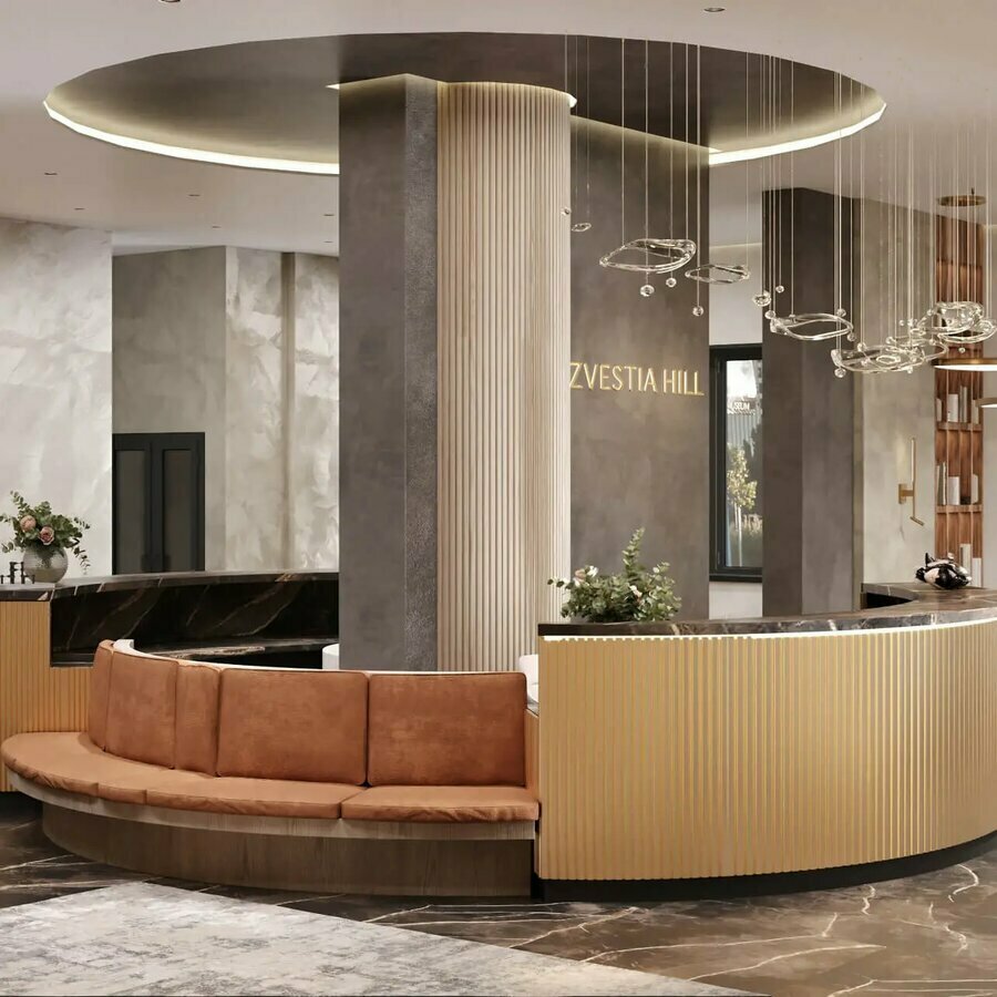 Konut blokları Izvestia Hill, Soçi, foto