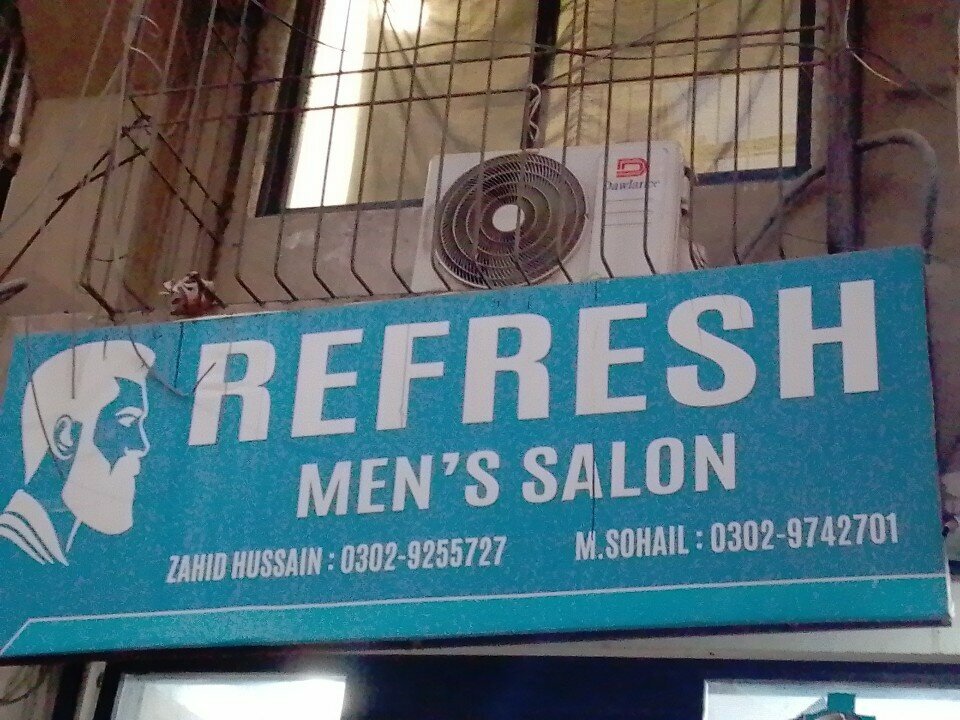 Güzellik salonu Refresh Men salon, Karaçi, foto