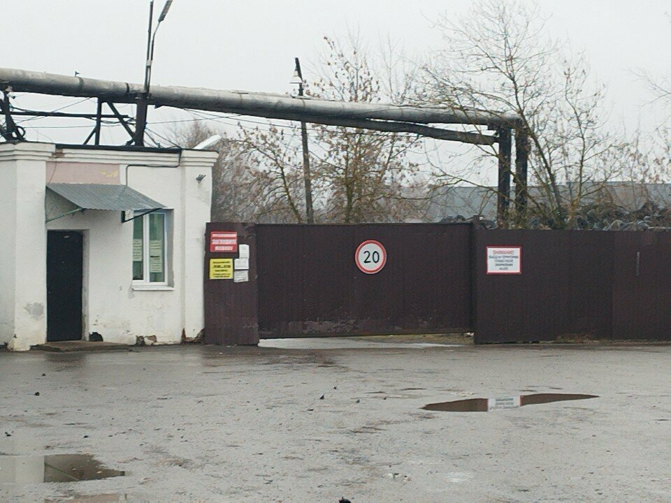 Geçiş noktaları, güvenlik kontrol alanı КПП №4, Çehov, foto