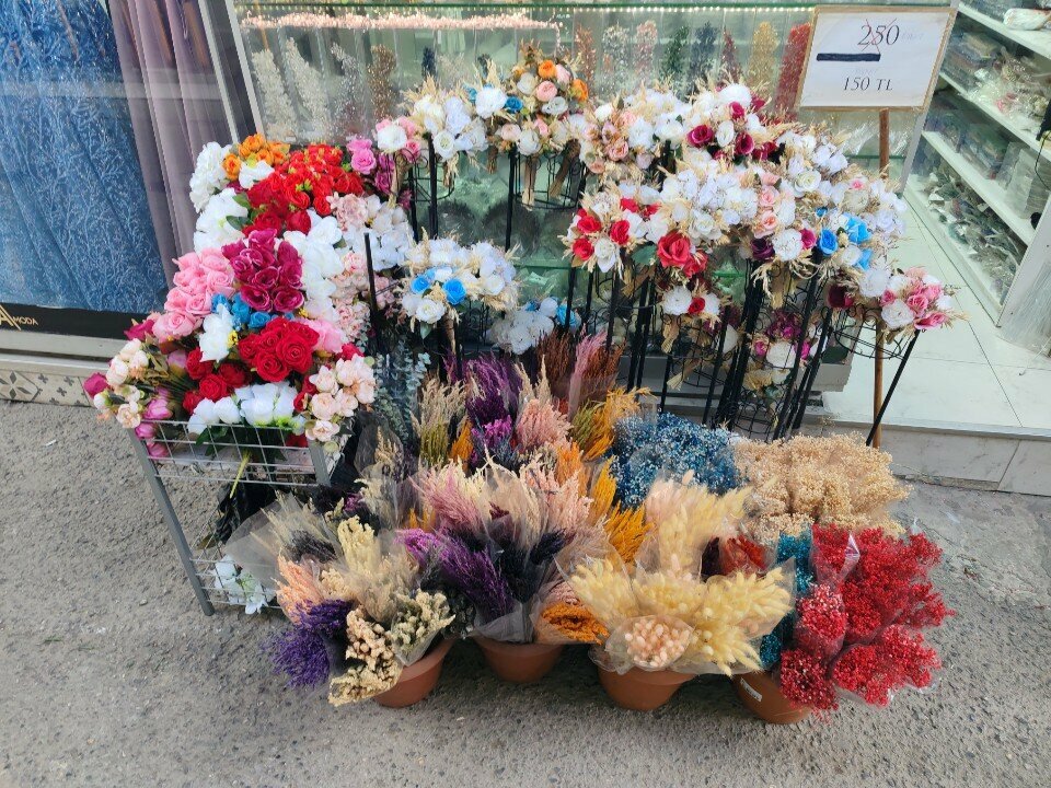 Çiçek pazarı Çiçekçi Orhan, İzmir, foto