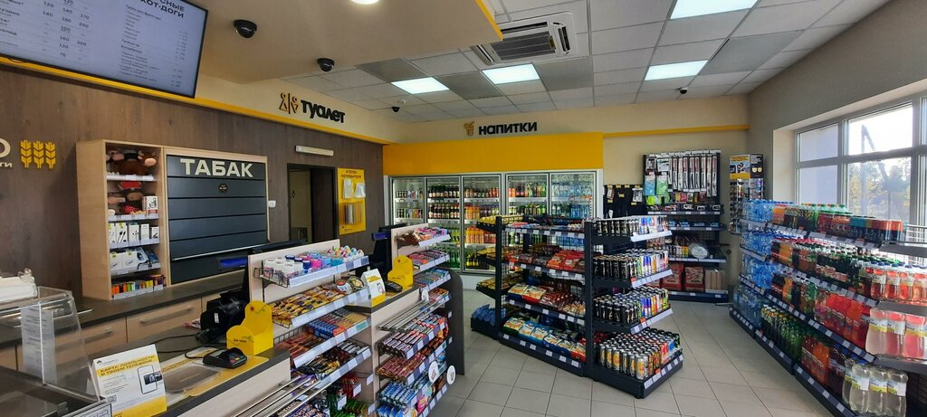 Benzin istasyonu Rosneft, Maloarhangelsk, foto