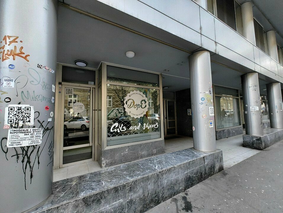 Berberler Dope cuts and shaves, Belgrad, foto