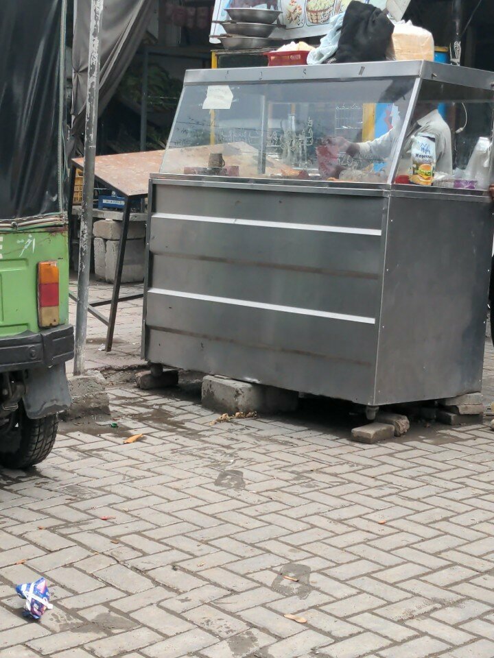 Fast food Finger chips point, Lahor, foto