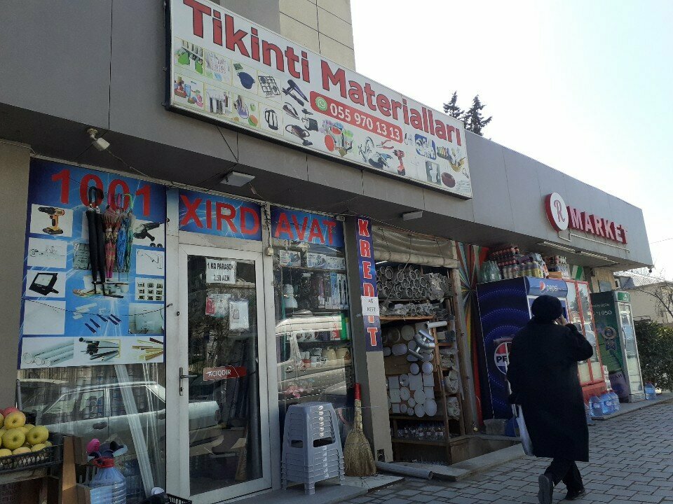 Yapı mağazası Tikinti Materialları, Bakü, foto