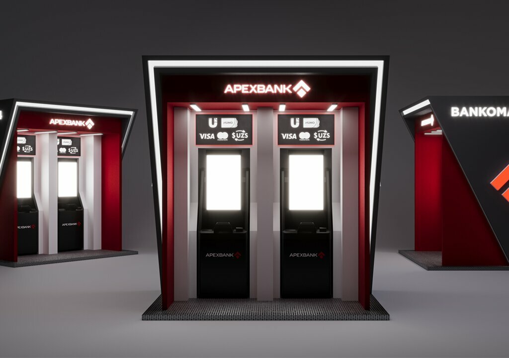 ATM'ler Apex Bank, Taşkent, foto