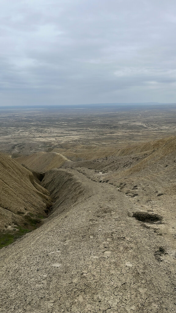 Volkan Palçıq vulkanı Qalmaz, Hacıkabul Rayonu, foto