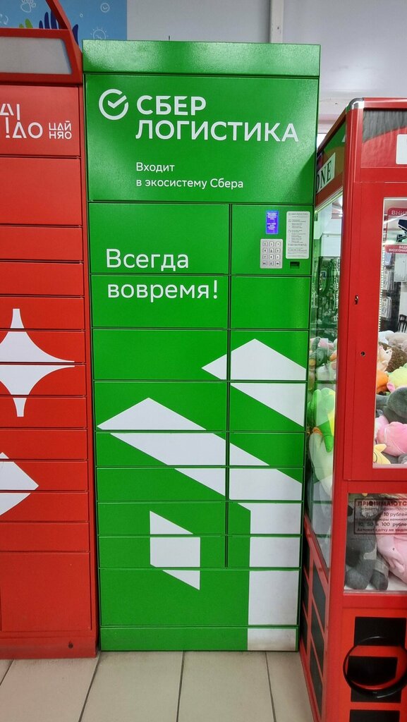 Parsel otomatı Сберлогистика, Krasnoyarsk, foto