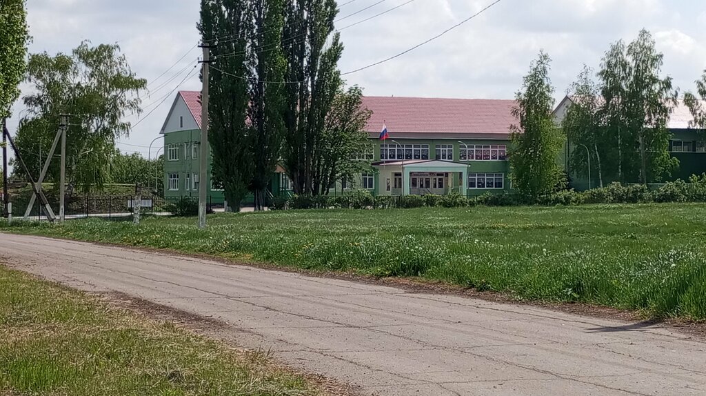 Ortaokul МКОУ Яблоченская СОШ, Voronejskaya oblastı, foto