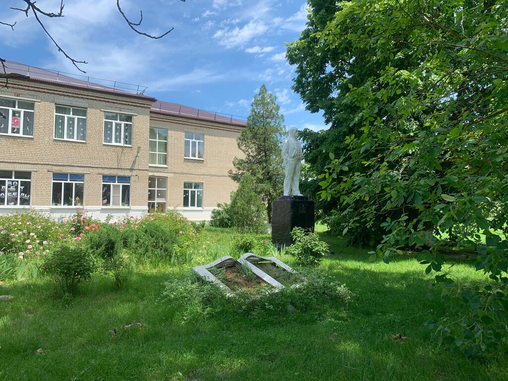 Anıt, heykel В.И. Ленин, Krasnodarski krayı, foto