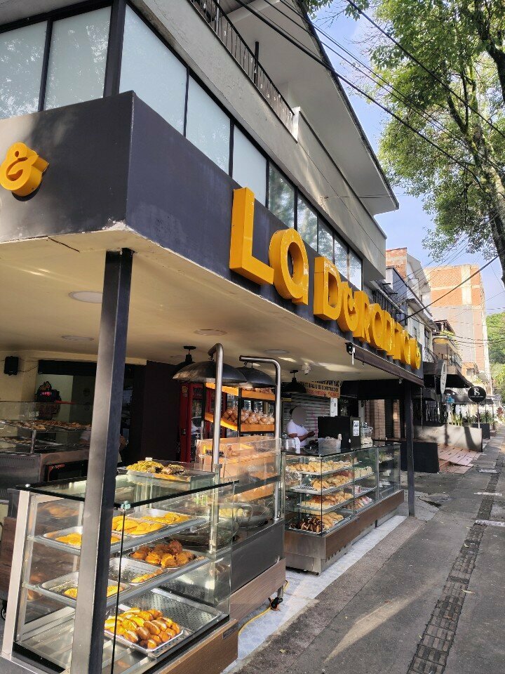 Kahve dükkanları Panadería La Doradita, Medellin, foto