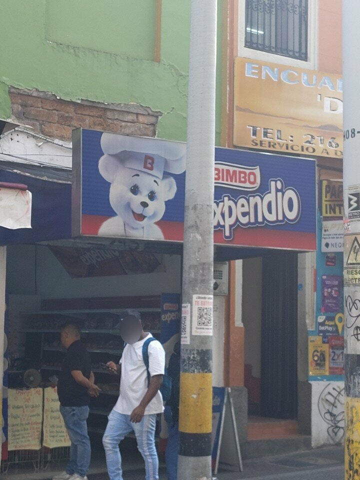Ekmek fırını Bimbo expendio, Medellin, foto