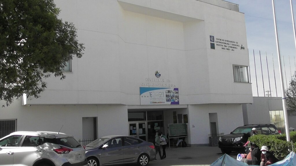 Bilim araştırma enstitüsü Bolivian Japanese Gastroenterology Institute, La Paz, foto