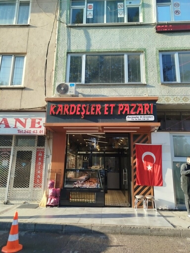 Kasap, şarküteri Kardeşler Et Pazarı, Bursa, foto
