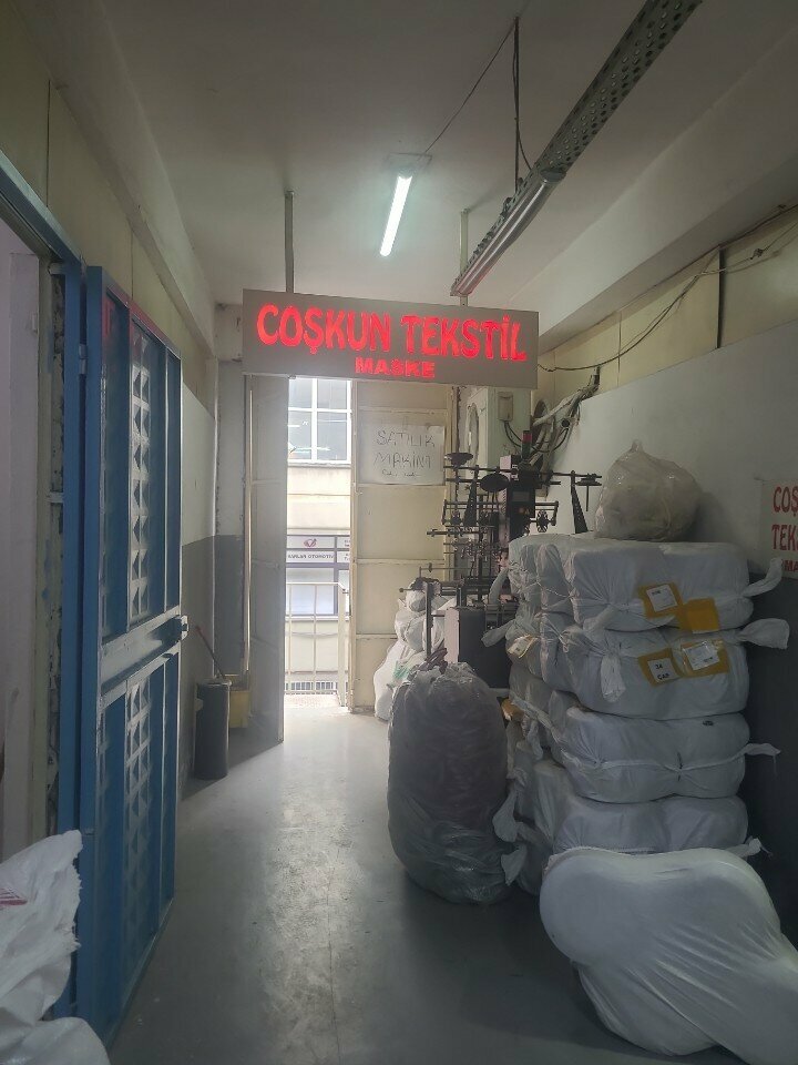 Tekstil fabrikaları Coşkun tekstil, İstanbul, foto