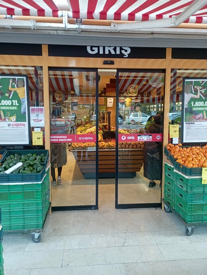 Süpermarket Çağdaş Market, Ankara, foto