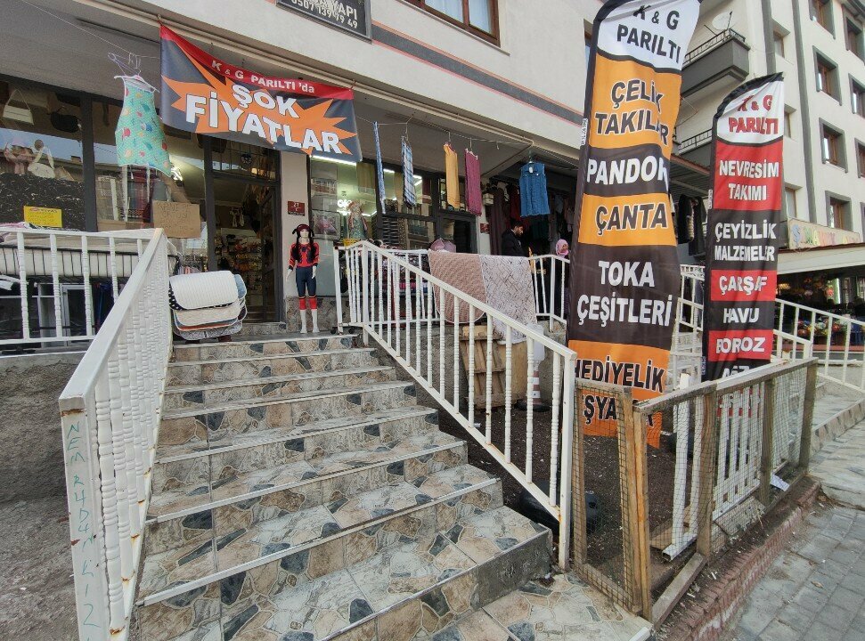 Ev tekstili mağazaları K & G Parıltı, Ankara, foto
